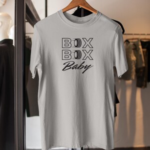 Box Box Baby T-shirt, Race Car Gift, Racing Enthusiast Tee, Motorsport ...