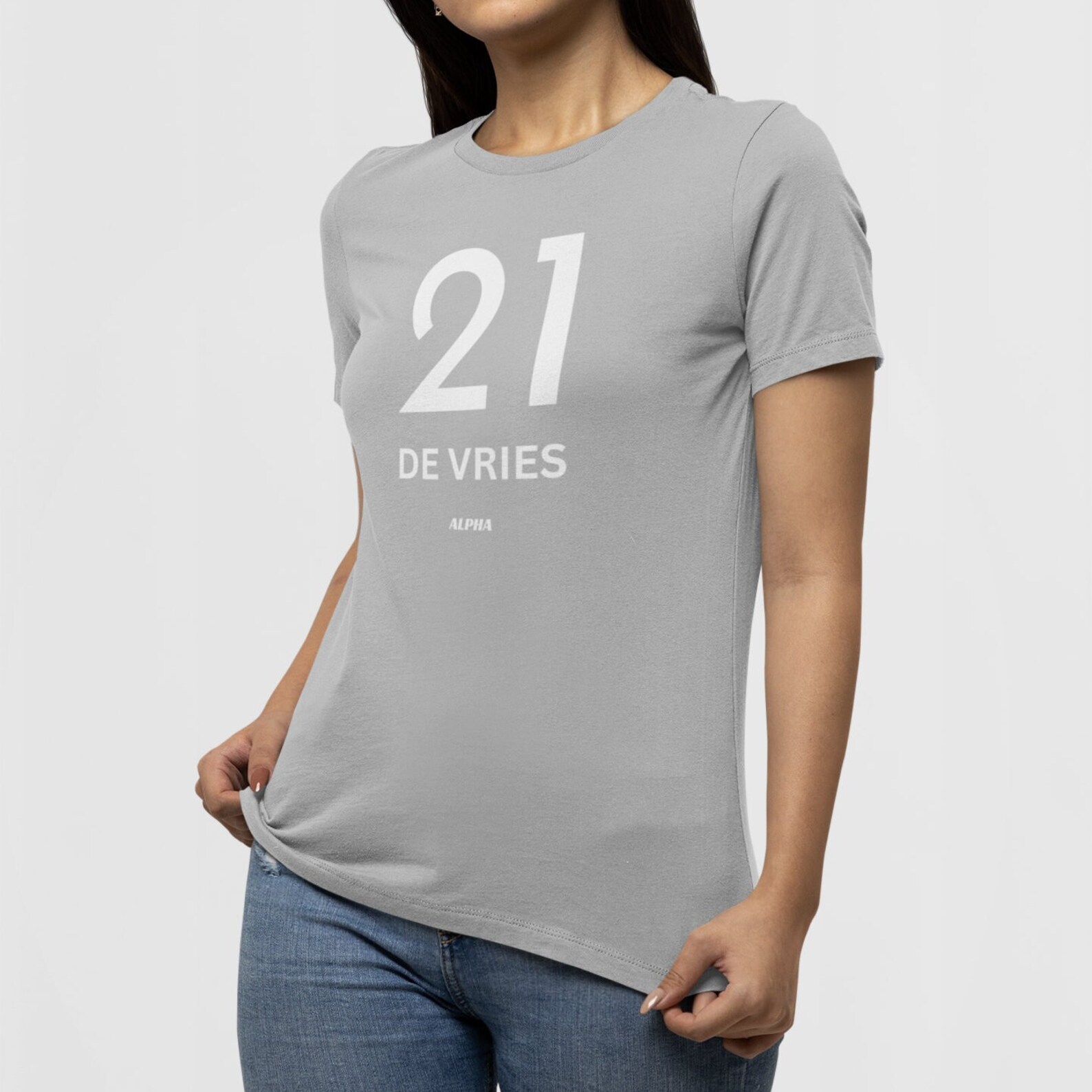 21 De Vries Classic Graphic Tee, Unisex T-shirt, Motorsport Racing Apparel, Inspired Gift for ...