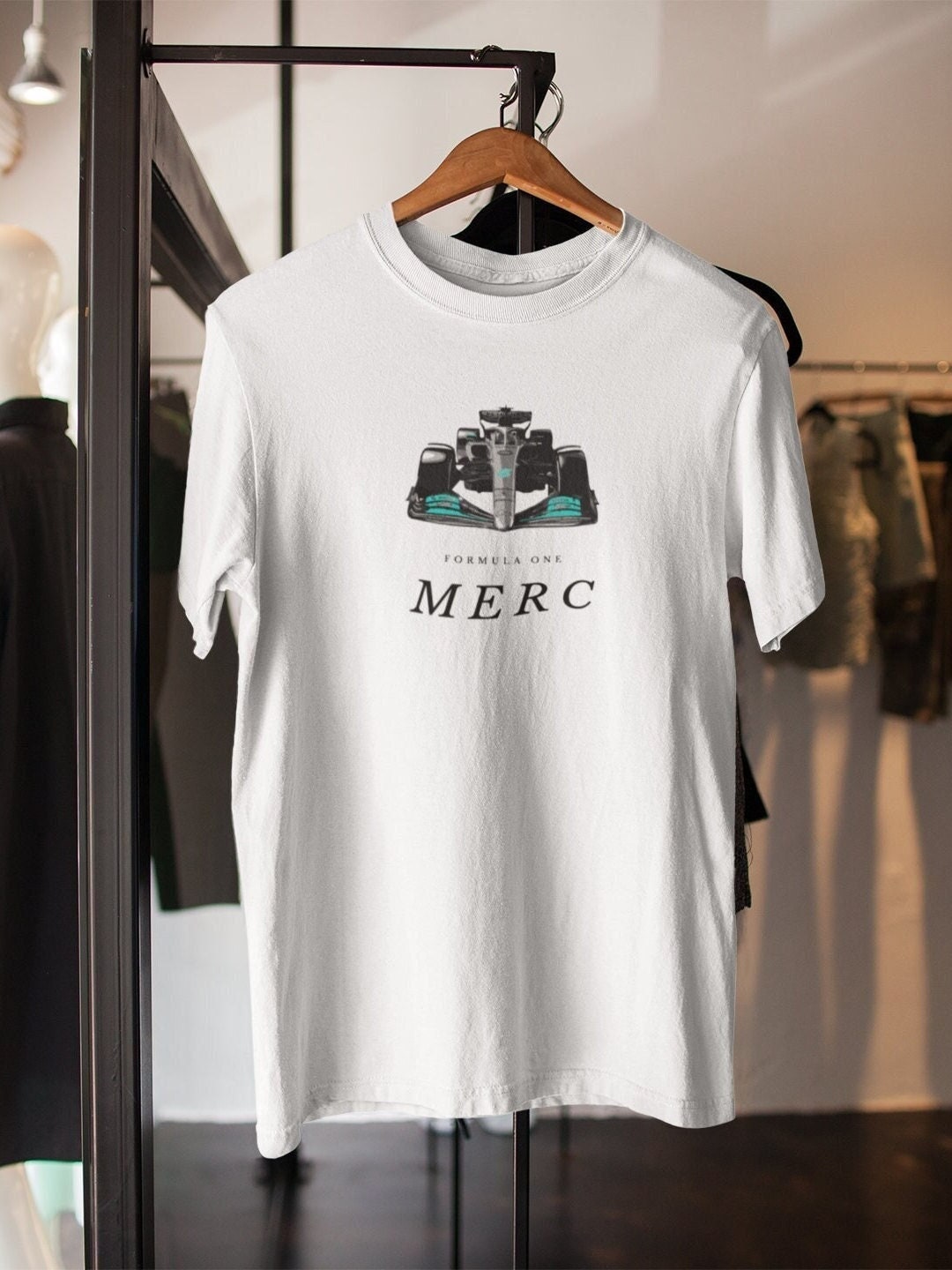 Merc F1 T-shirt, Formula One Fans Shirt, Formula 1 Car Gift, Grand Prix ...