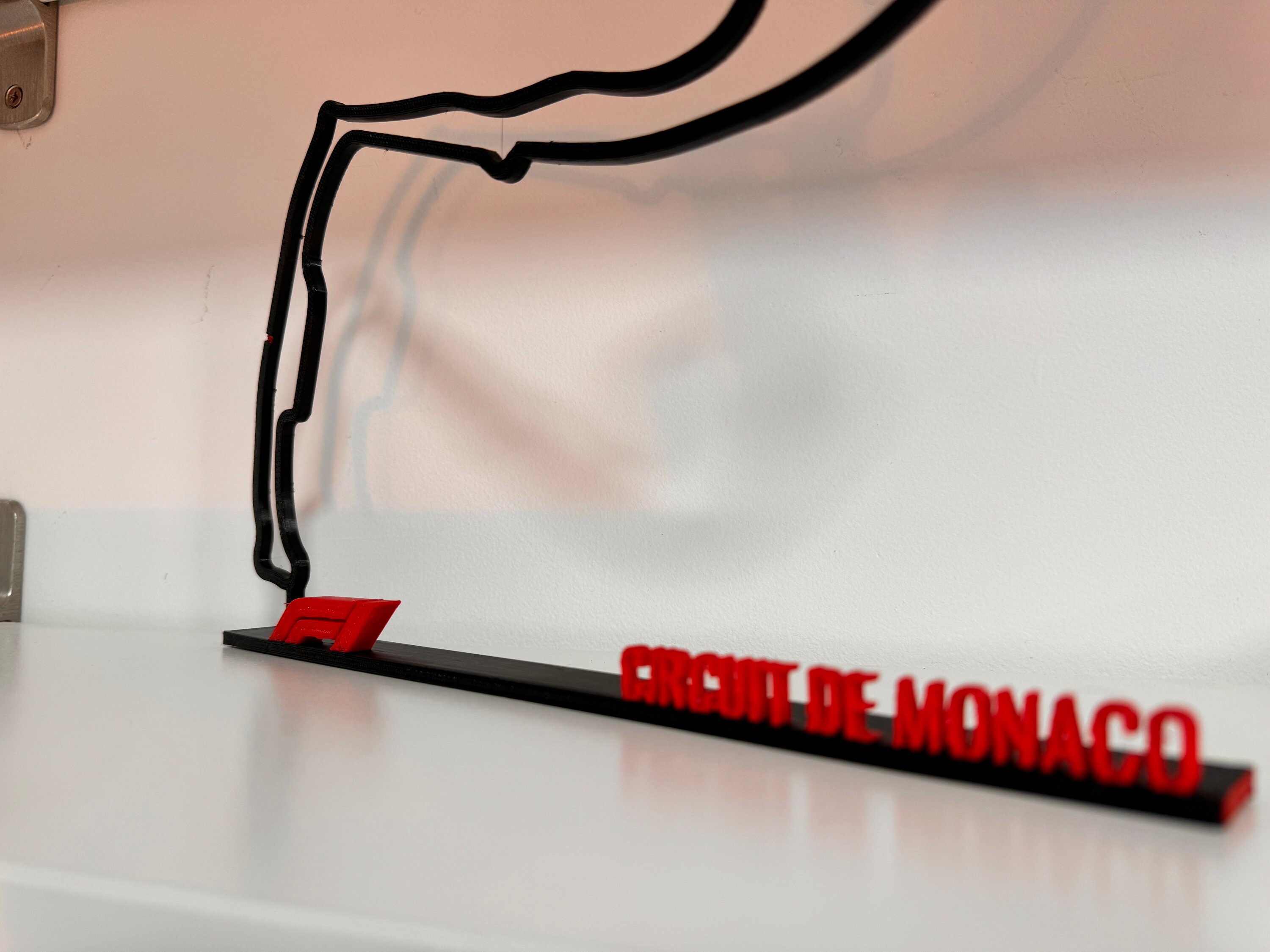 Monaco F1 Circuit Race Track Art, 3D Printed, Multiple Colours ...