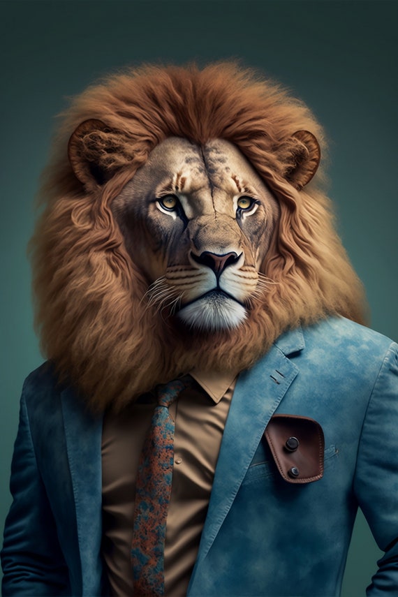 Anthropomorphic Lion