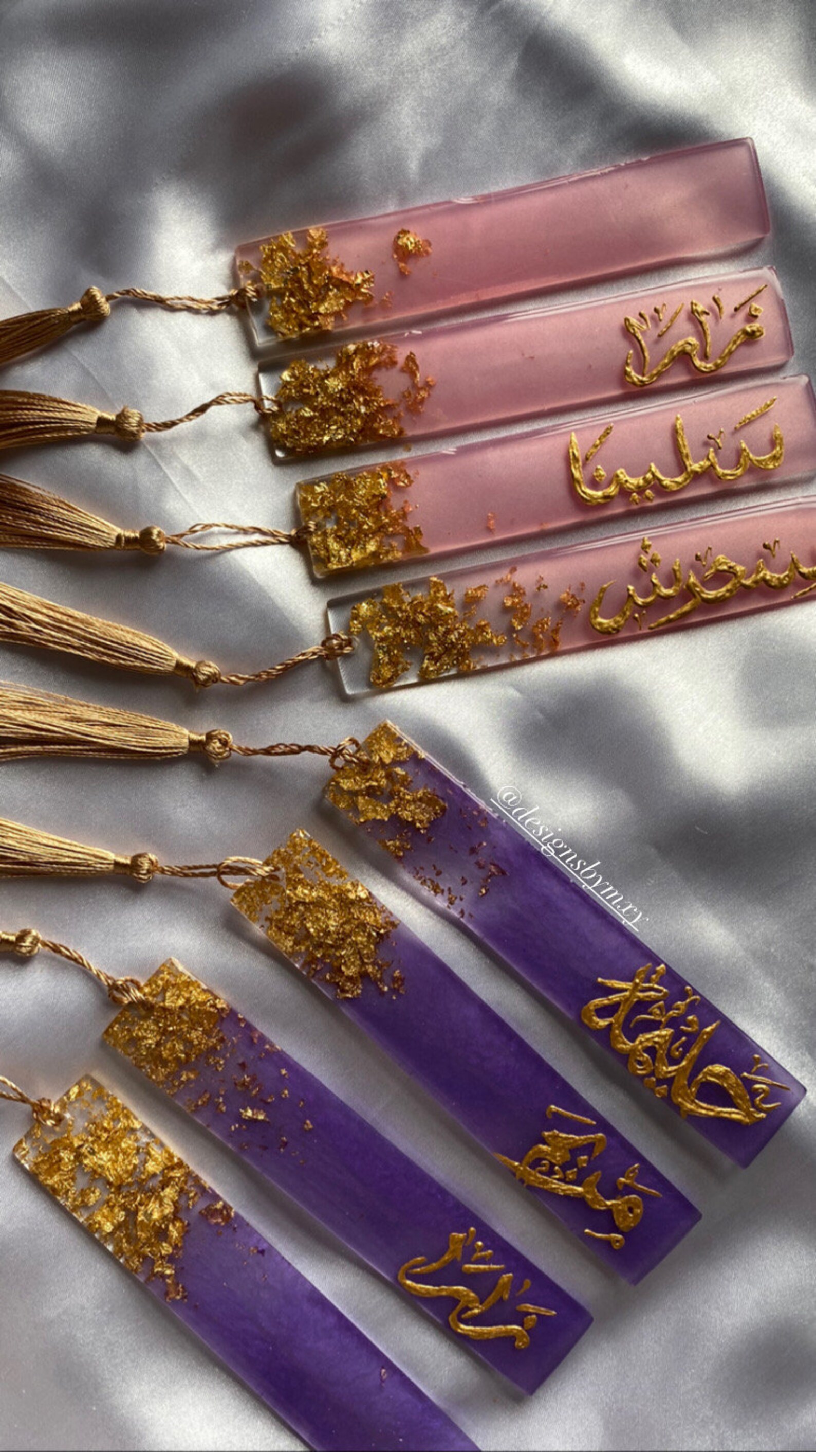 Personalised Bookmarks Resin Bookmarks Personalised Gift Personalised ...