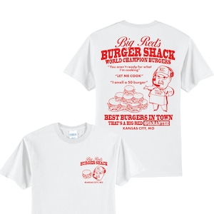 Big Red's Burger Shack Shirt - Etsy
