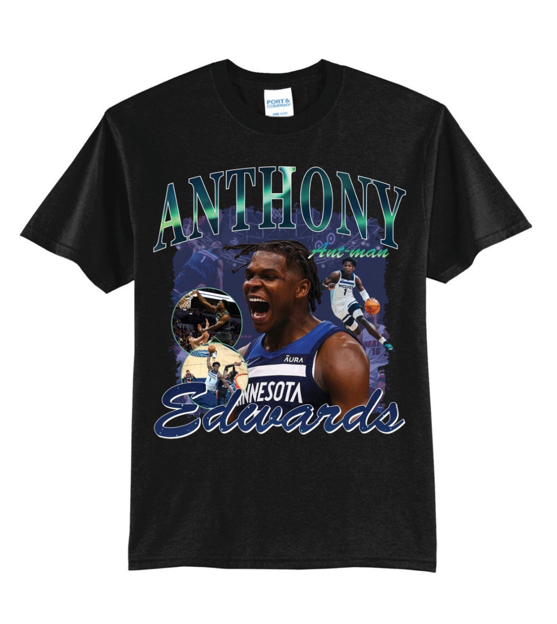 Anthony Edwards Shirt - Etsy