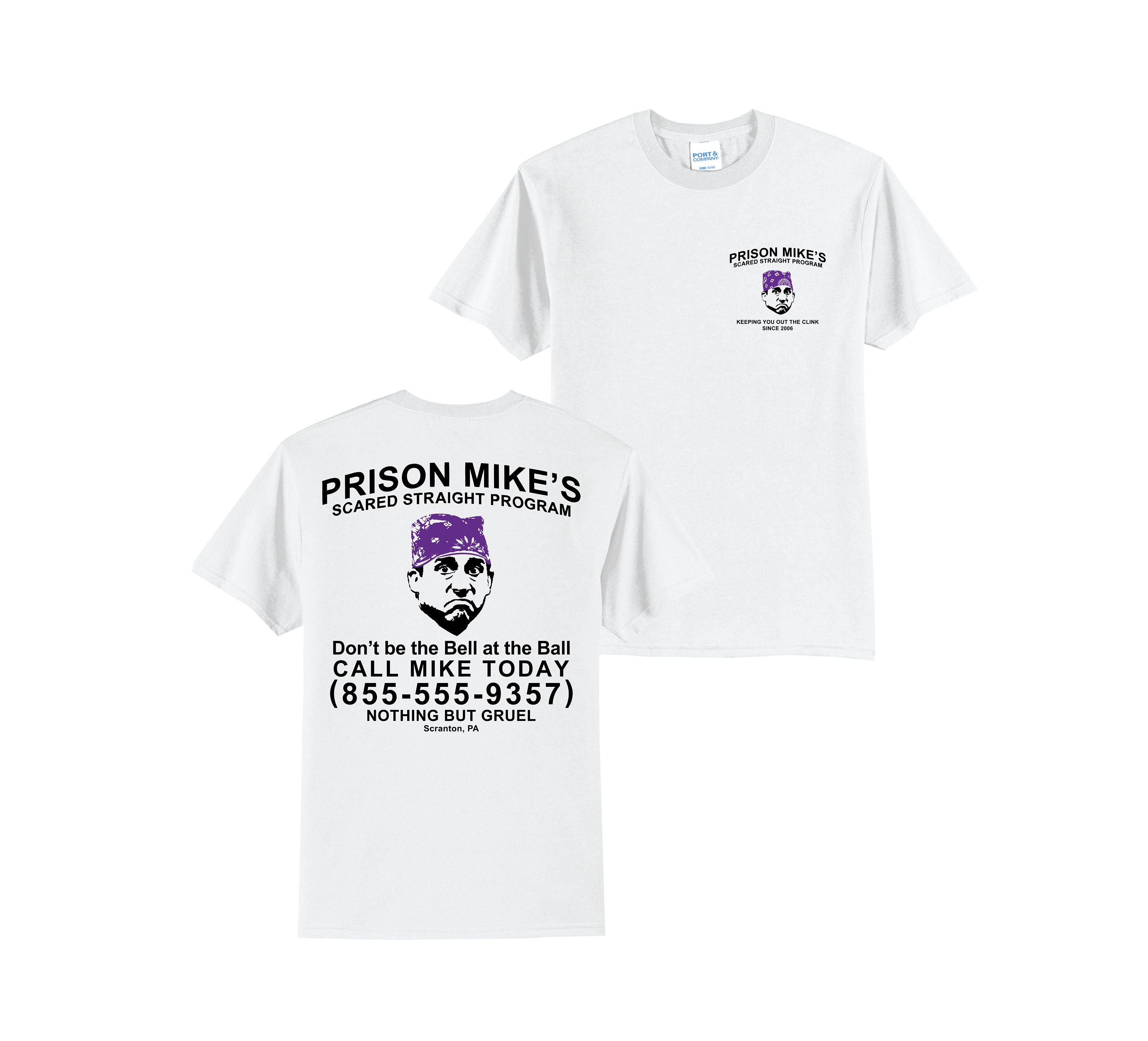 Prison Mike's Scared Straight Program Shirt - Etsy