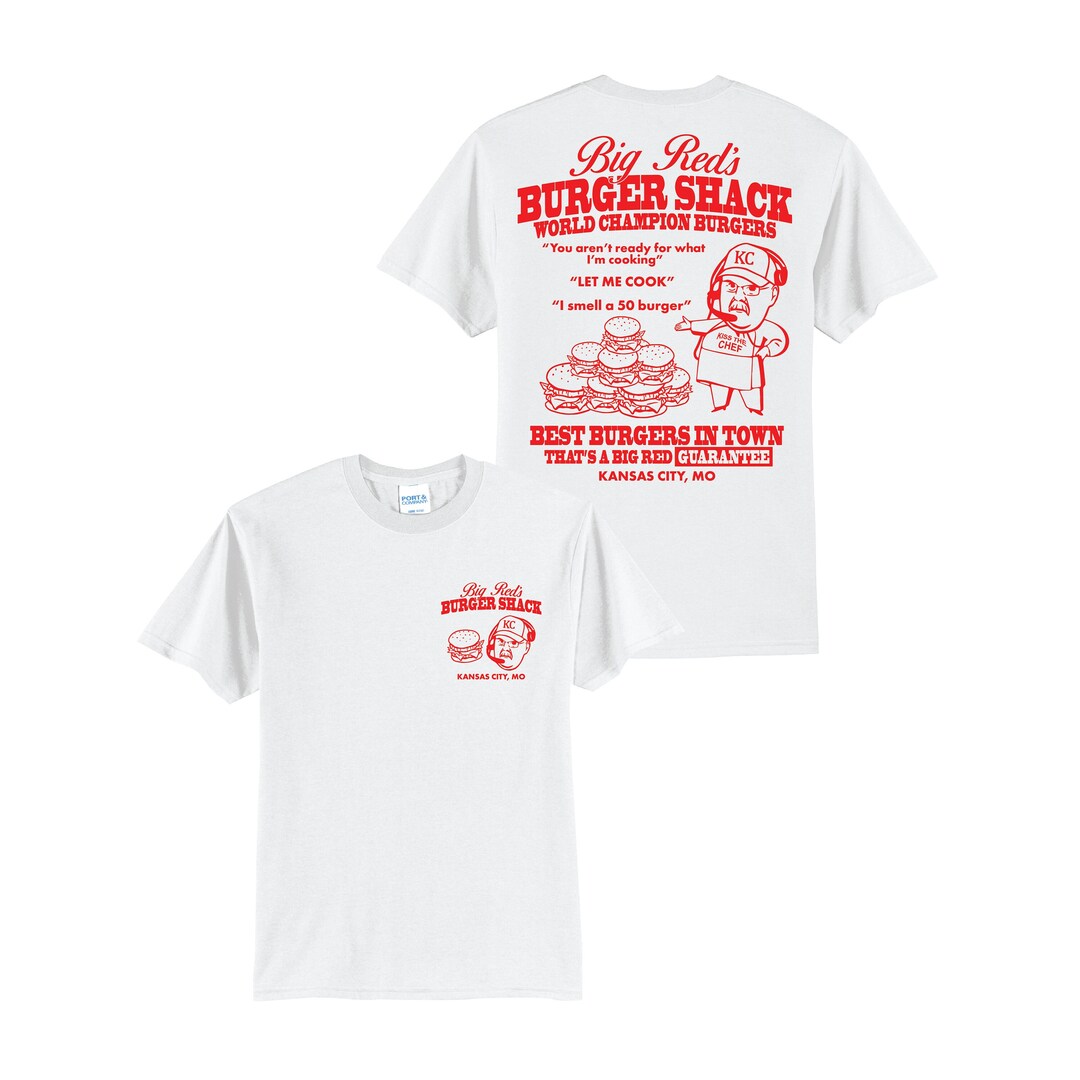 Big Red's Burger Shack Shirt - Etsy