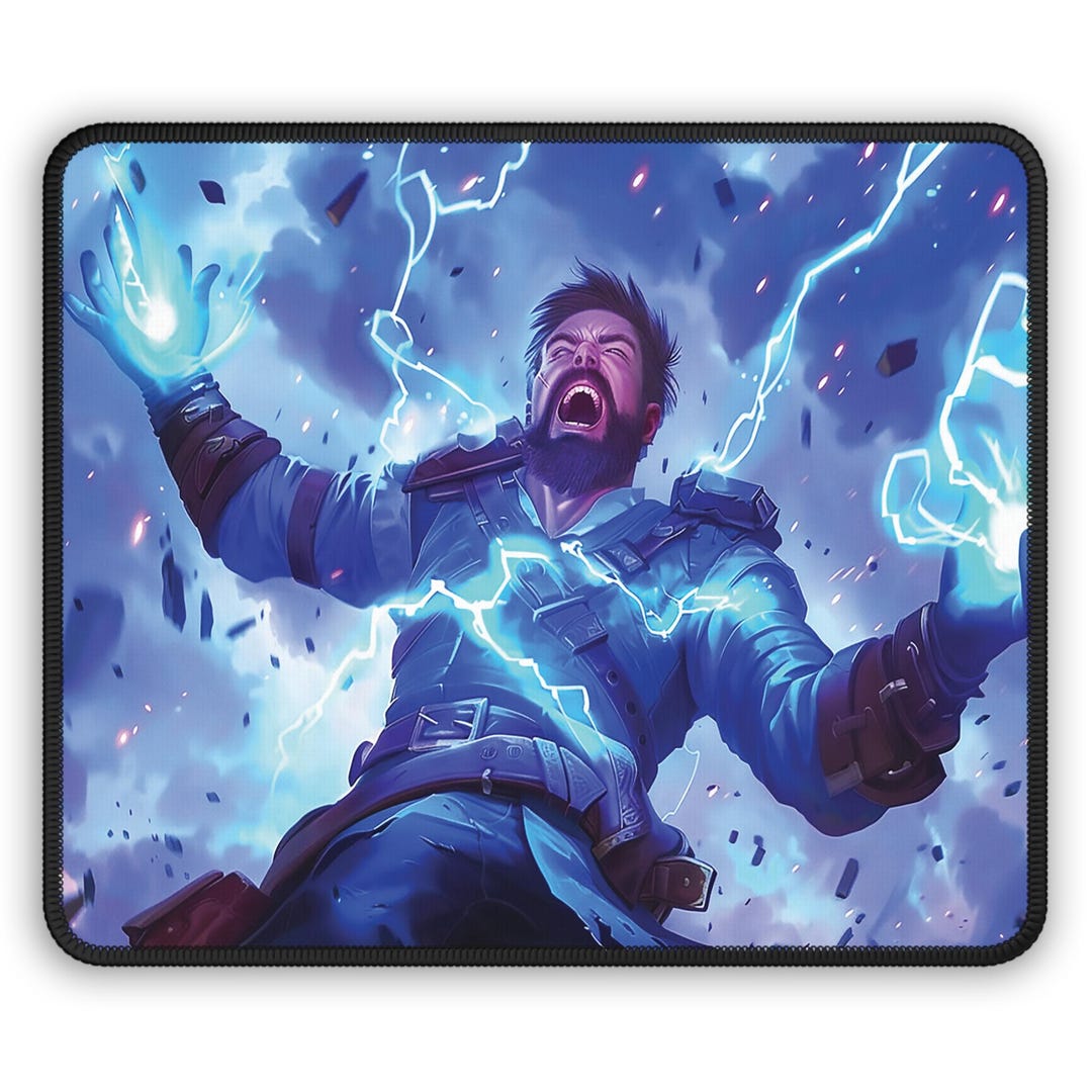 Power Surge - Gaming Mouse Pad - Etsy
