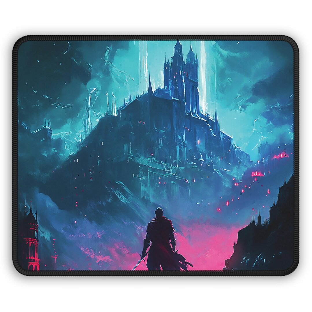 Dark Castle Looming - Gaming Mouse Pad - Etsy