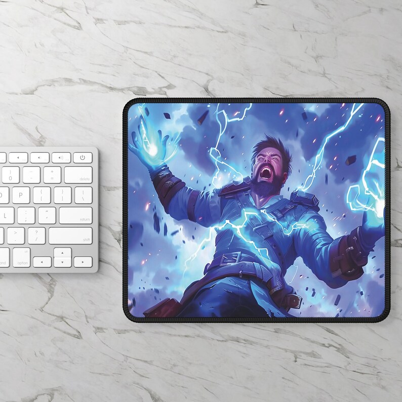 Power Surge - Gaming Mouse Pad - Etsy