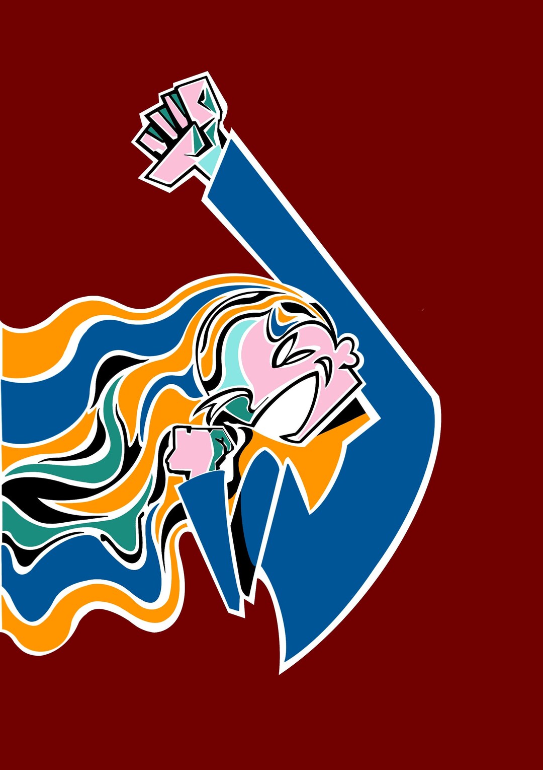 Hell Yeah Fist Pump Digital Poster Printable - Etsy