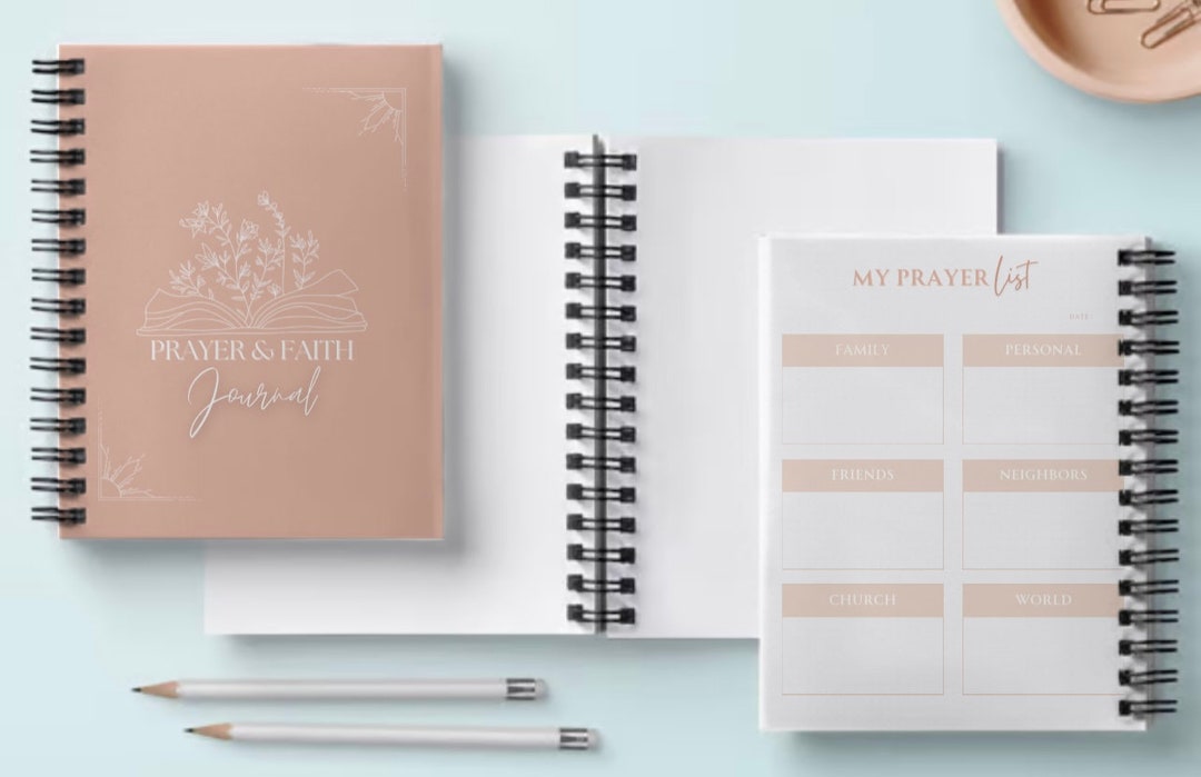 Prayer and Faith Journal Printable Planner Prayer - Etsy