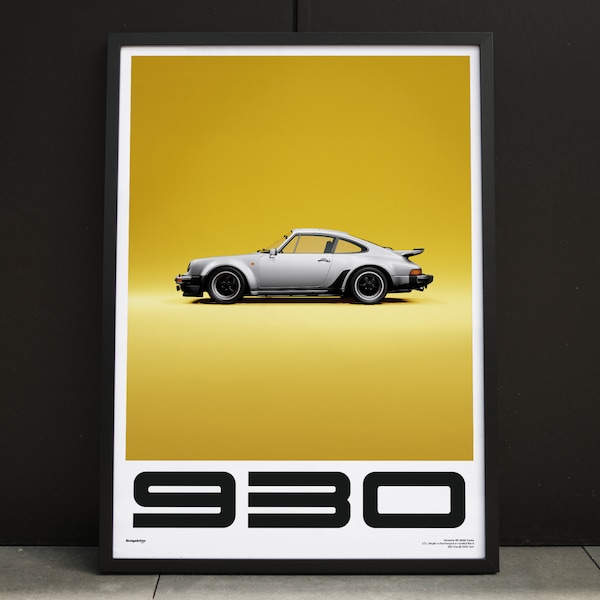911 Turbo Porsche Poster - Etsy