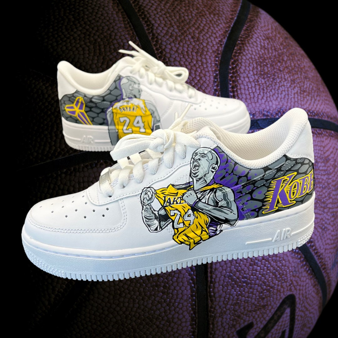 Custom “mamba” Air Force 1 Shoes - Etsy