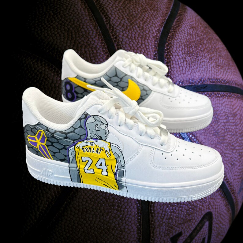 Custom “mamba” Air Force 1 Shoes - Etsy