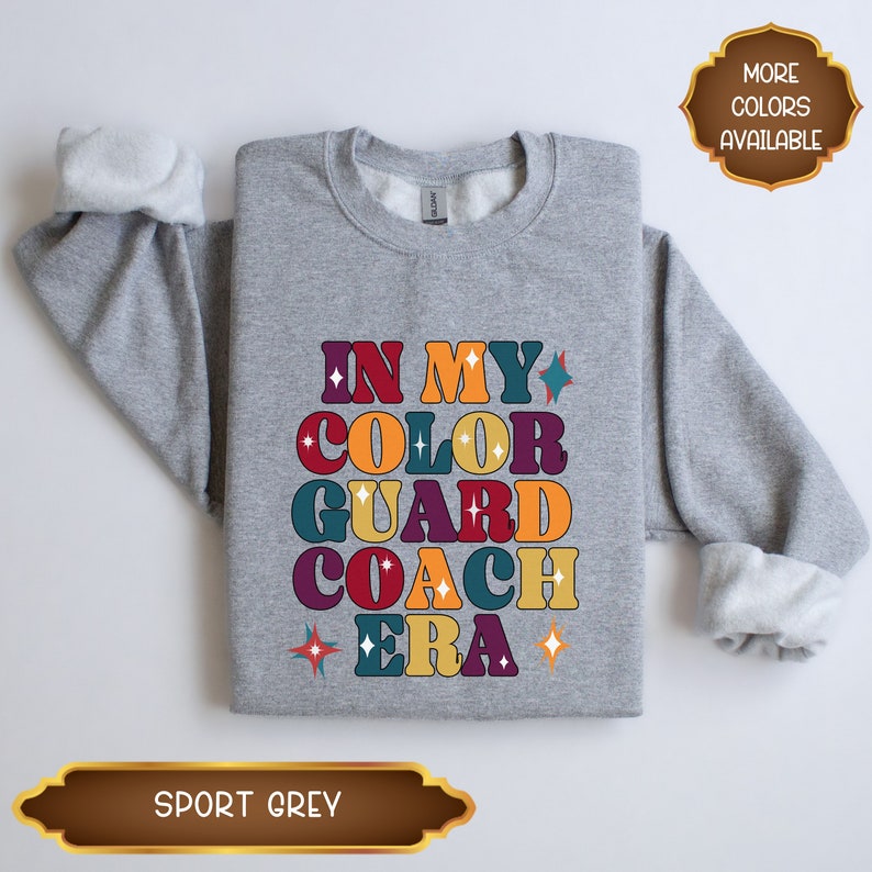 In My Color Guard Coach Era Shirt, Color Guard Coach Shirt, Color Guard ...