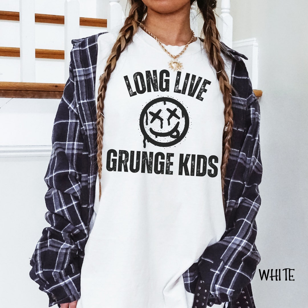 Comfort Colors® Long Live Grunge Kids, Raised on 90's Grunge Tee, Still ...