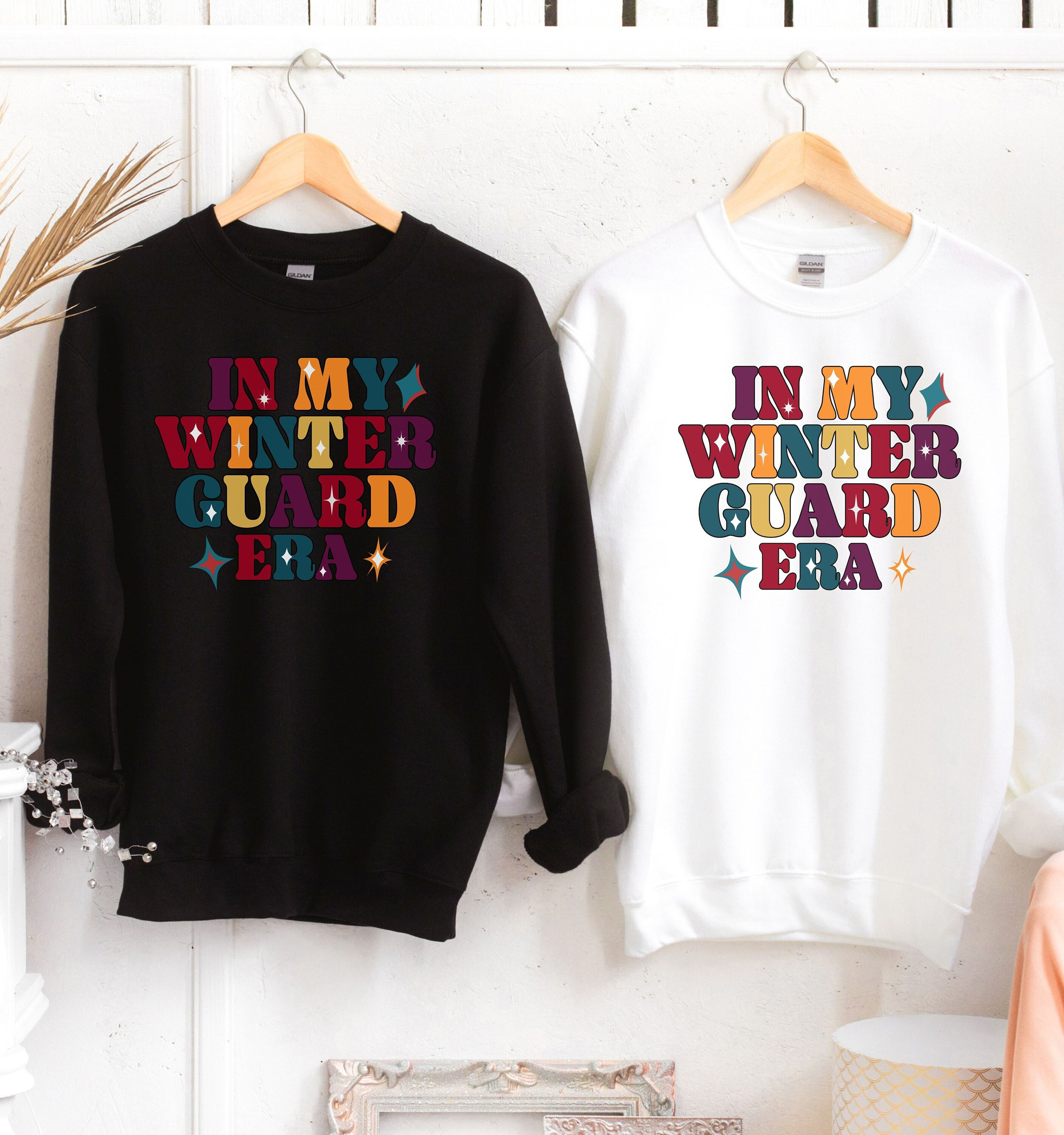 In My Winter Guard Era Sweatshirt, Winter Guard Team Sweater, Winter ...