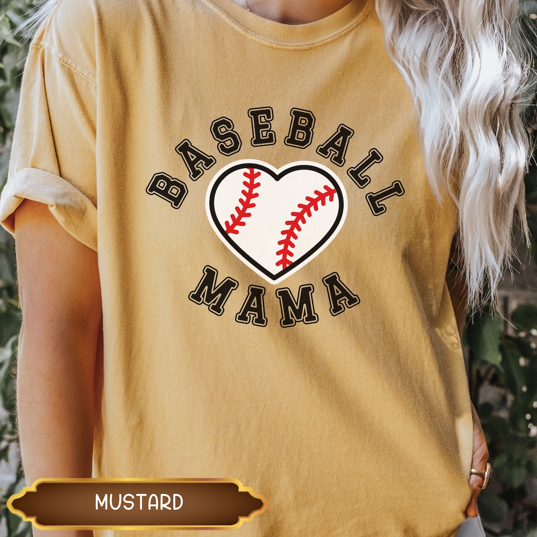 Baseball Mama Tee, Baseball Mom Shirt, Baseball Shirt for Women, Sports ...