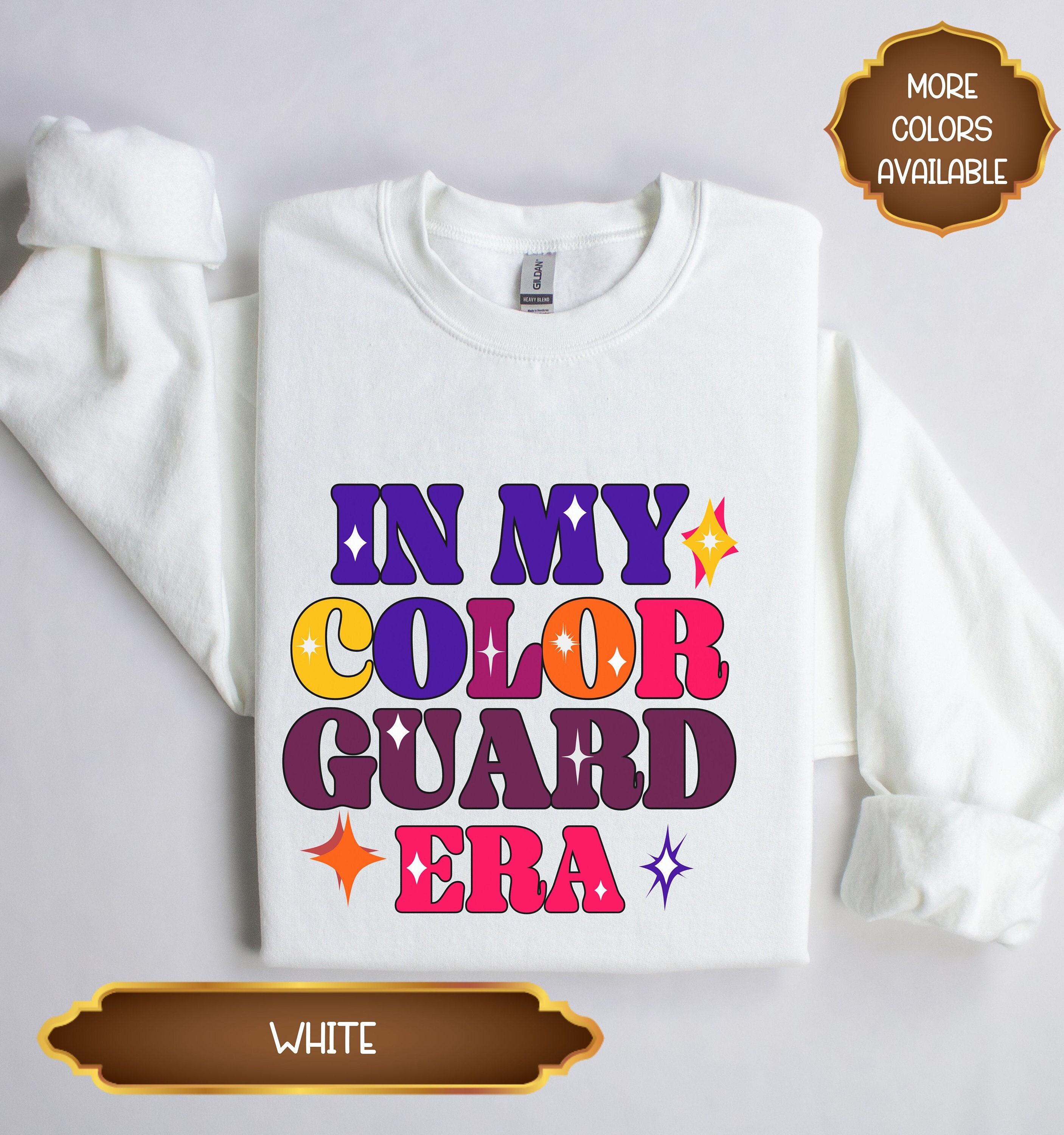 In My Color Guard Era Sweatshirt, Color Guard Team Sweater, Color Guard ...