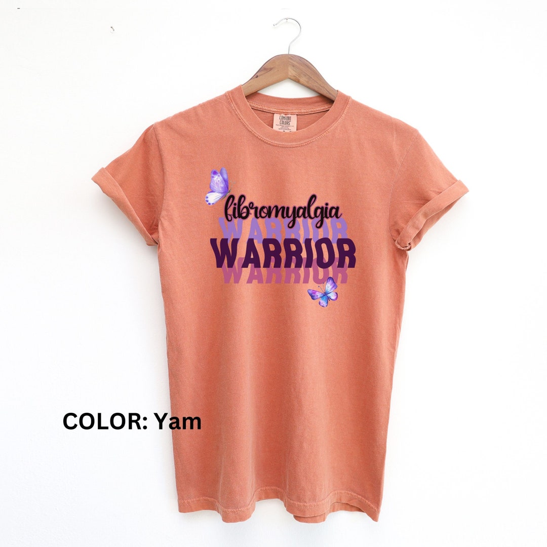 Comfort Colors Tees Fibro Warrior Tee Fibromyalgia Shirt - Etsy