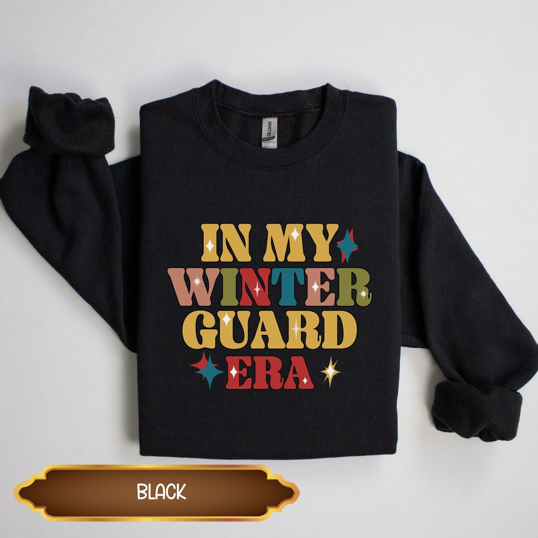In My Winter Guard Era Sweatshirt, Winter Guard Team Sweater, Winter ...