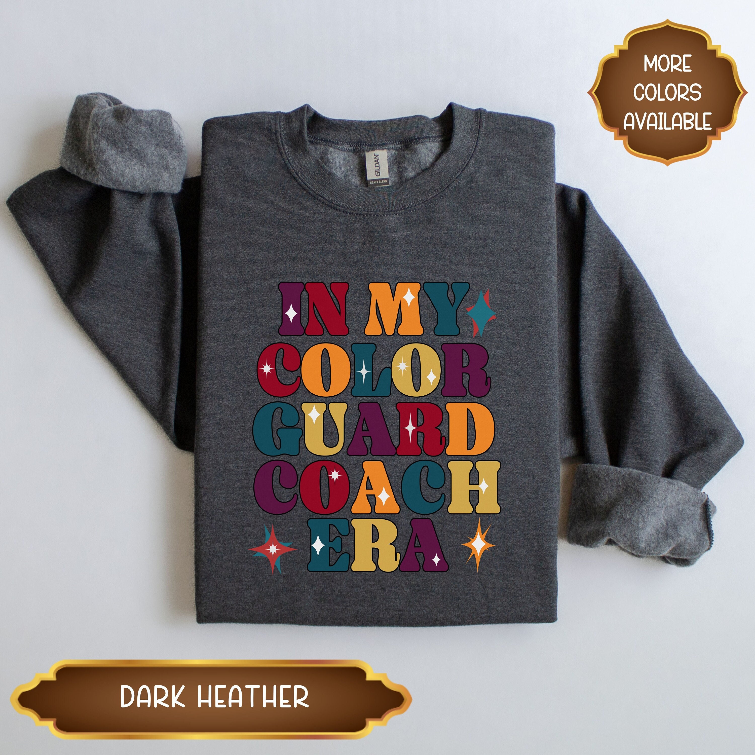 In My Color Guard Coach Era Shirt, Color Guard Coach Shirt, Color Guard ...