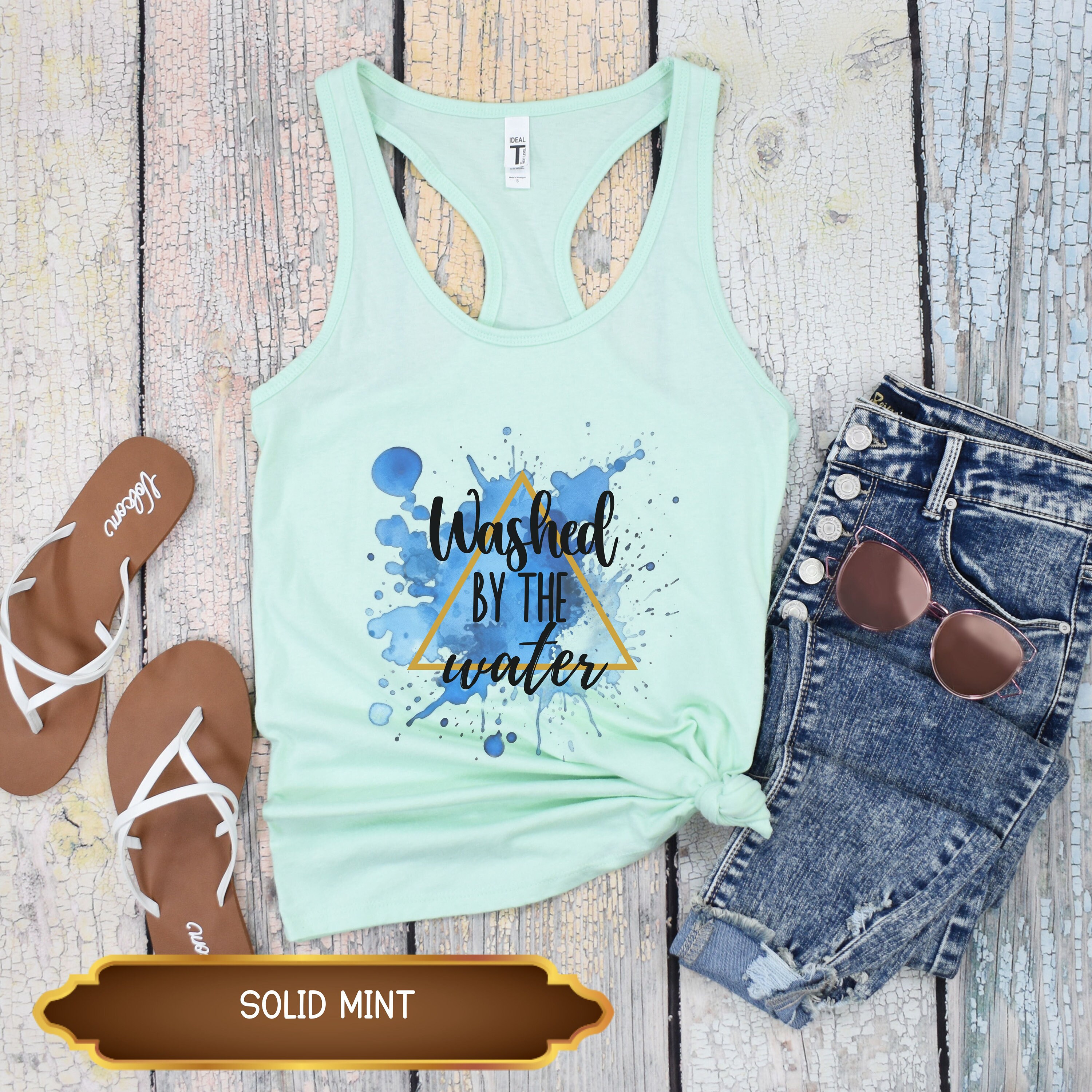 Washed by the Water Tank Top, Christian Tank for Women, Christian ...