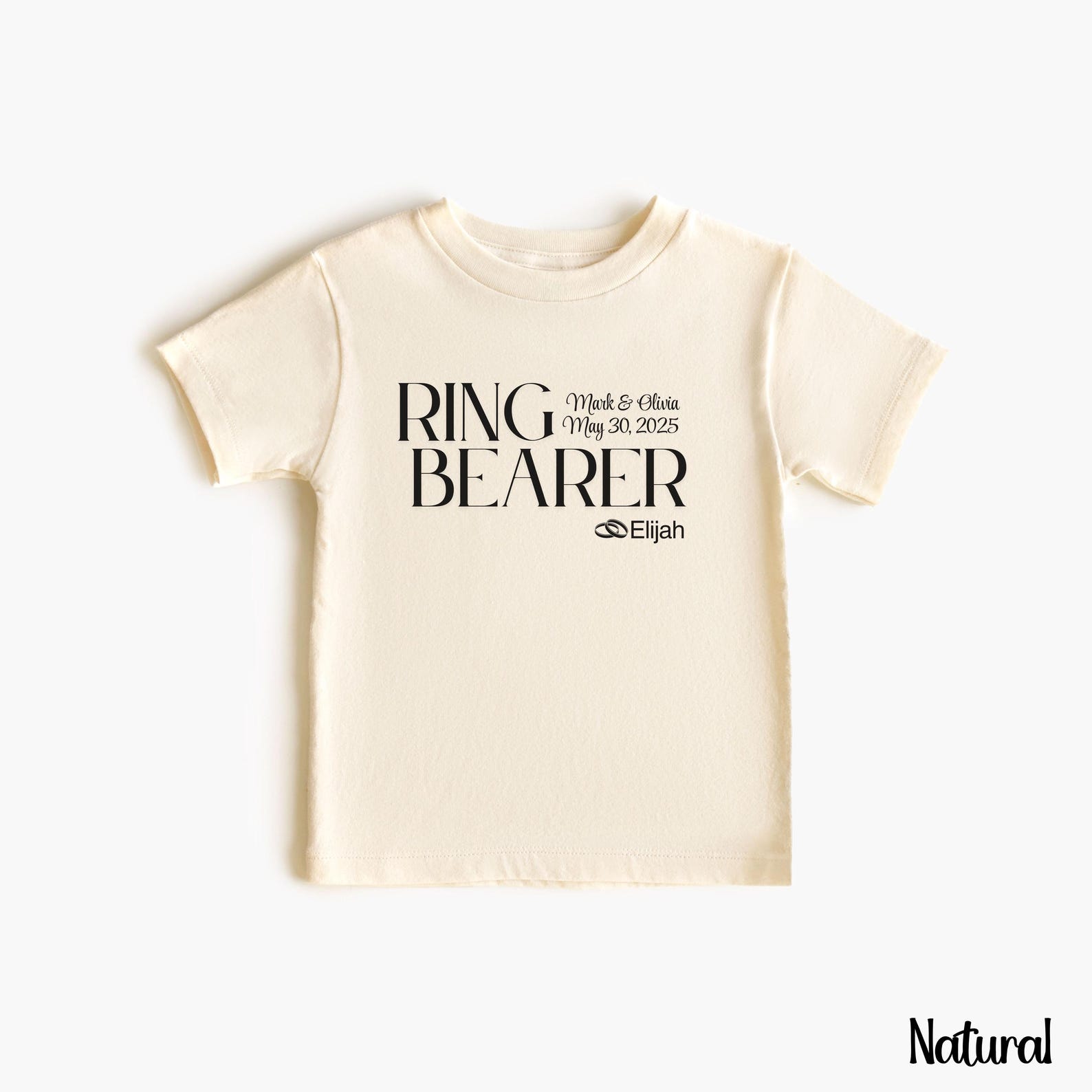 Personalized Classy Flower Girl and Ring Bearer Shirts, Gift for Flower ...