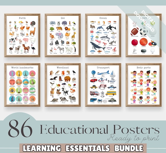Educational Posters For Kids