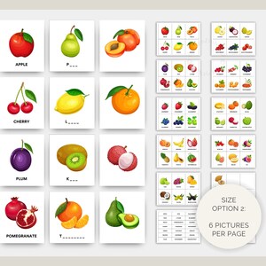 Fruit & Vegetable Classroom Flashcards, Teachers Flash Cards, Nursery ...