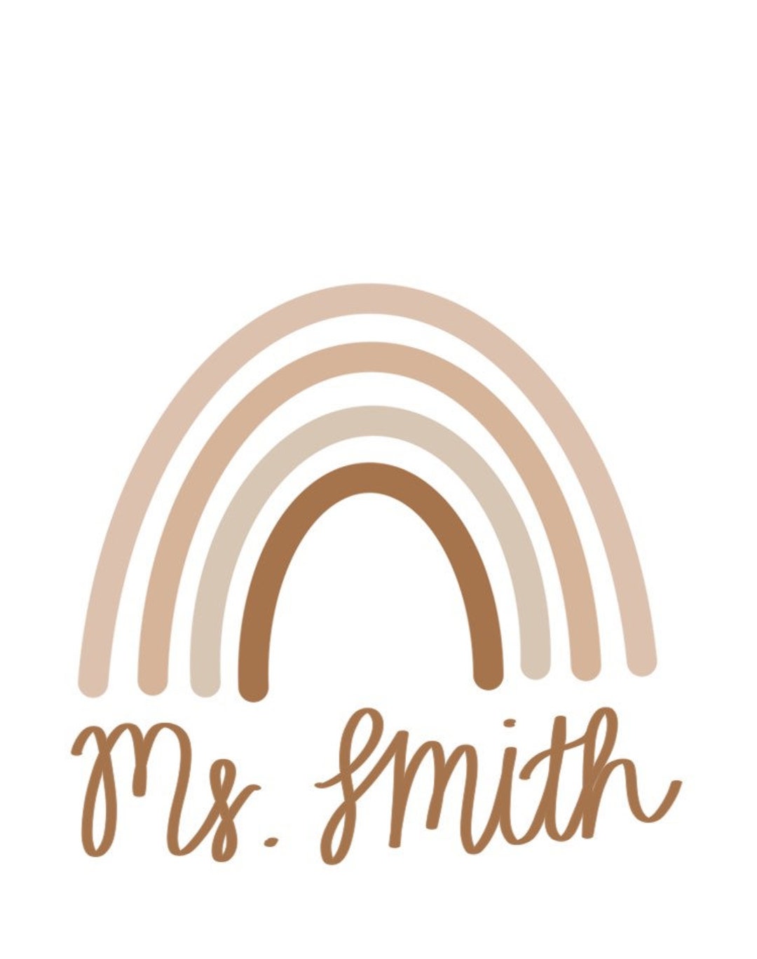 Custom Teacher Sticker for Laptop, Phone, Car - Etsy