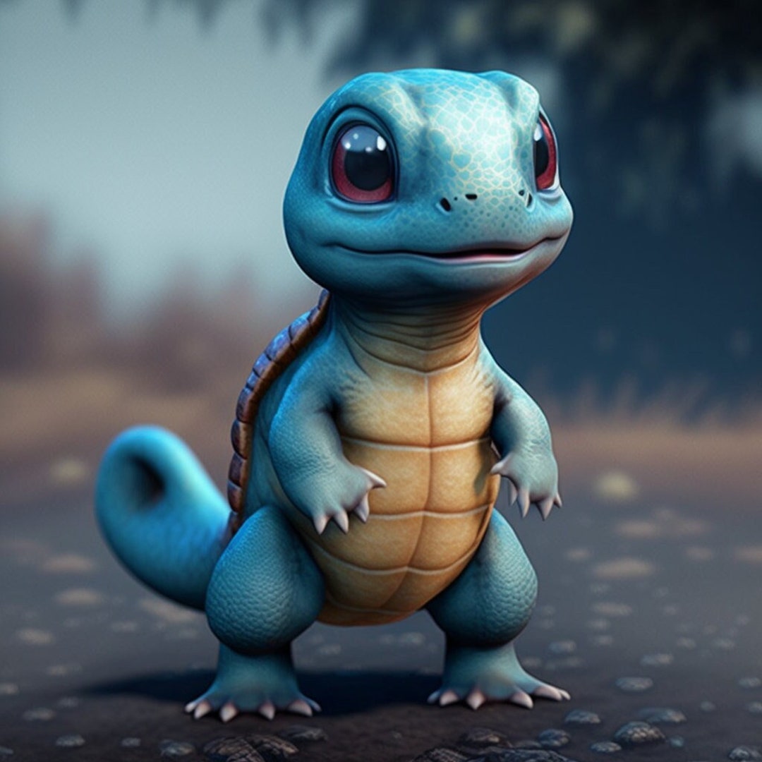 Custom Pokemon Digital Portrait, Custom Generated for You! Digital ...