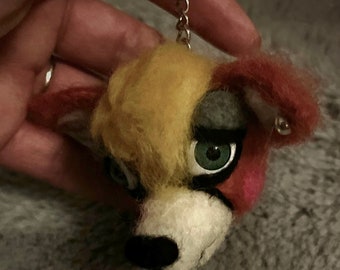 Furry Key Ring - Etsy