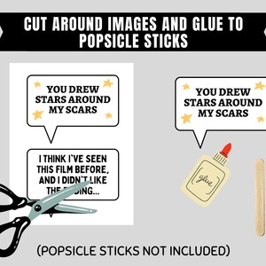 Taylor Swift Folklore Photo Booth Props Printable | Taylor Swift ...