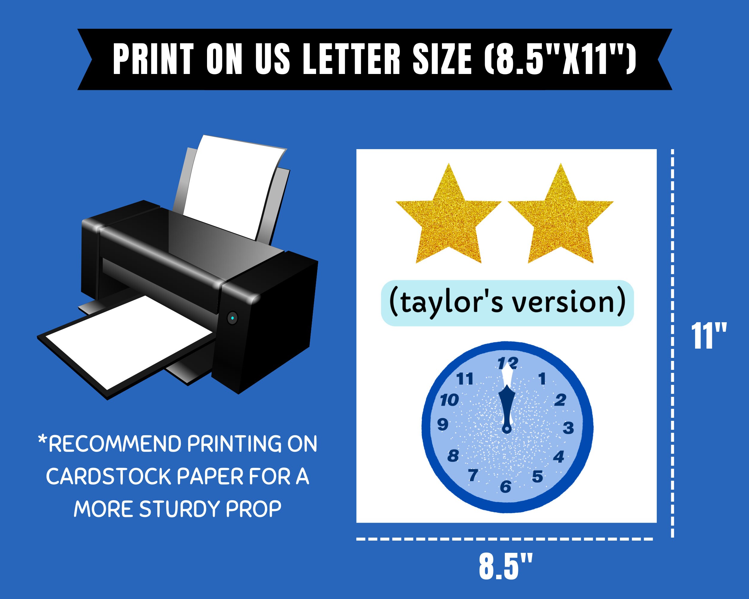 Taylor Swift Midnights Photo Booth Props Printable Taylor Swift ...