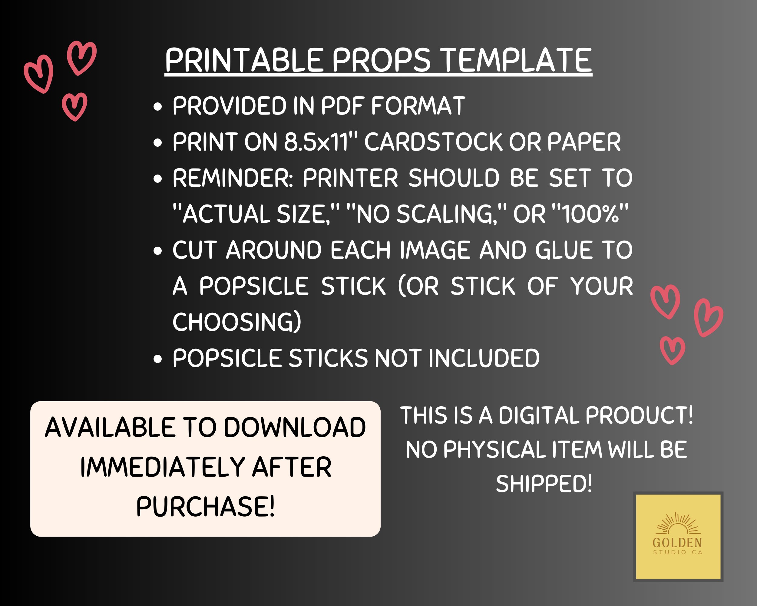 Taylor Swift Reputation Photo Booth Props Printable Taylor Swift ...