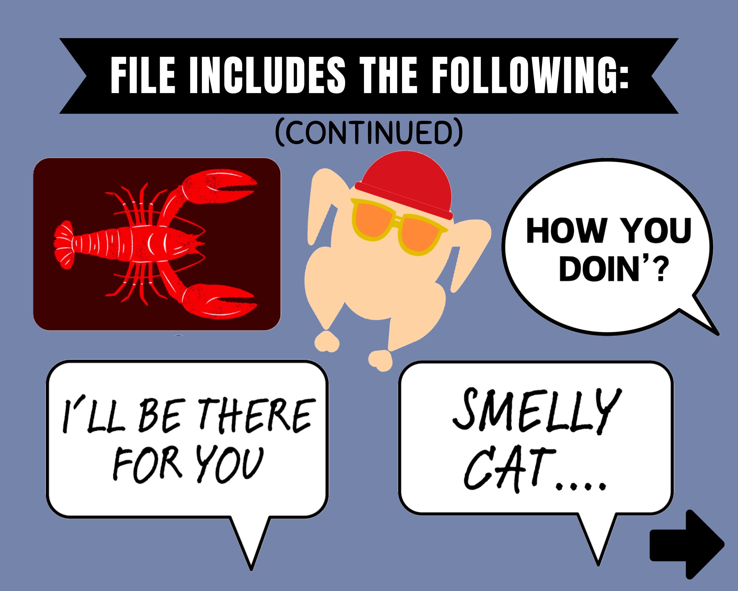 Friends Photo Booth Props Printable | Friends Birthday Party ...