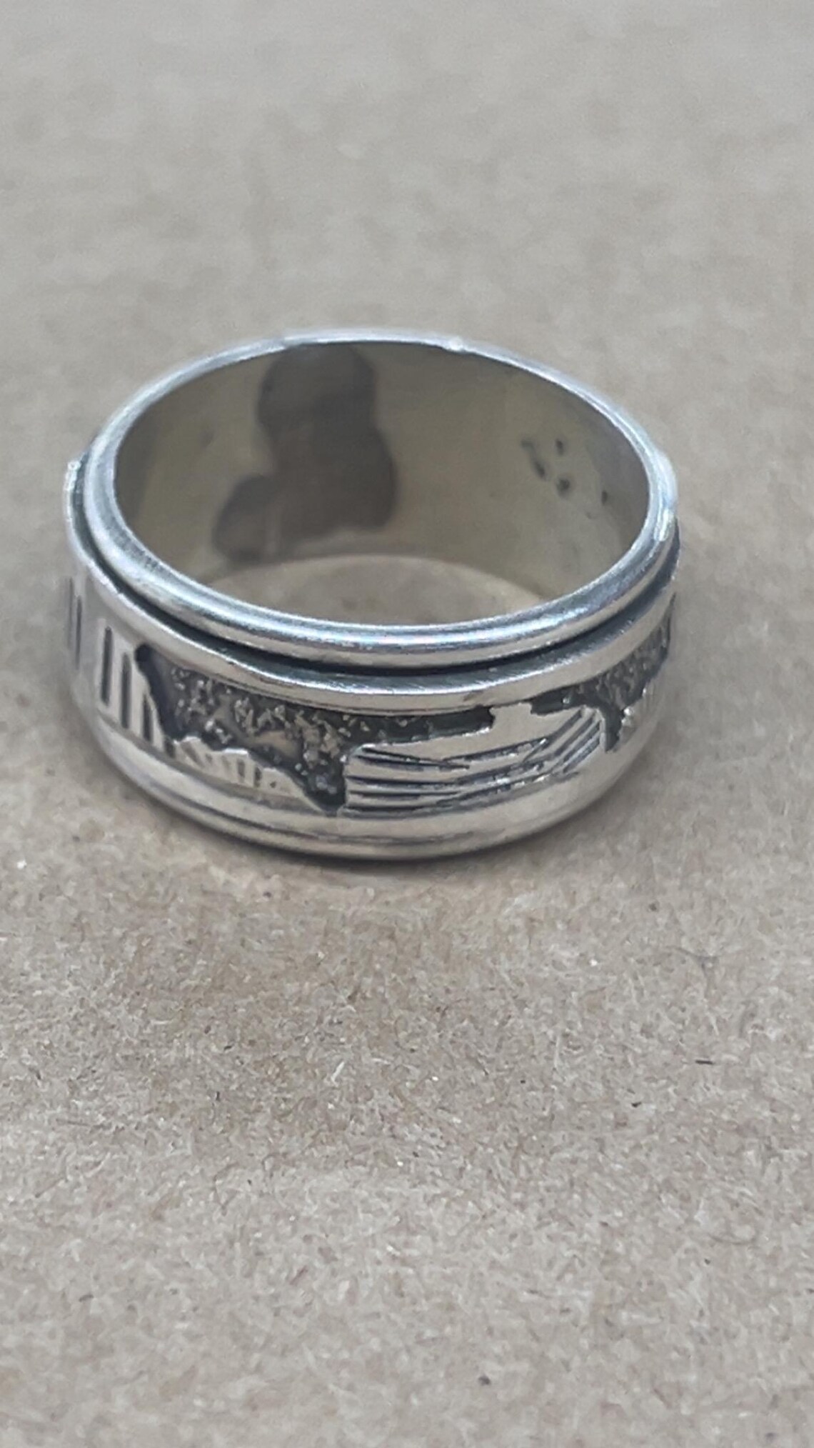 Native American Navajo Jewelry Handmade Storyteller Sterling Silver ...