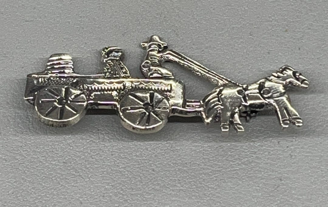 Native American Navajo Jewelry Handmade Sterling Silver Storyteller Pin ...