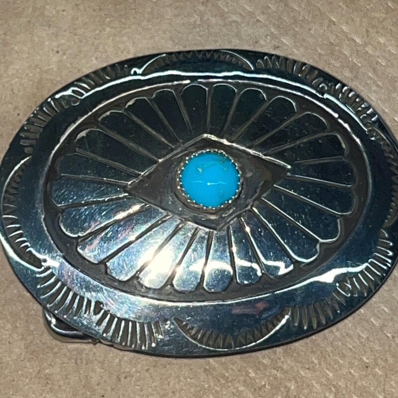 Turquoise Belt Buckle - Etsy