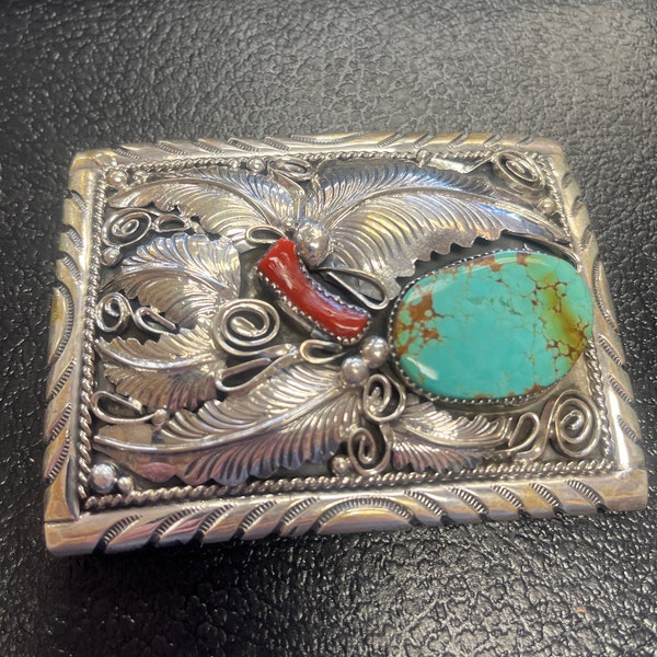 Turquoise Belt Buckle - Etsy