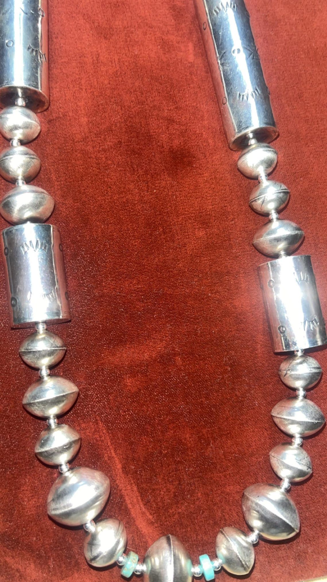 Native American Navajo Jewelry Handmade Sterling Silver Turquoise ...