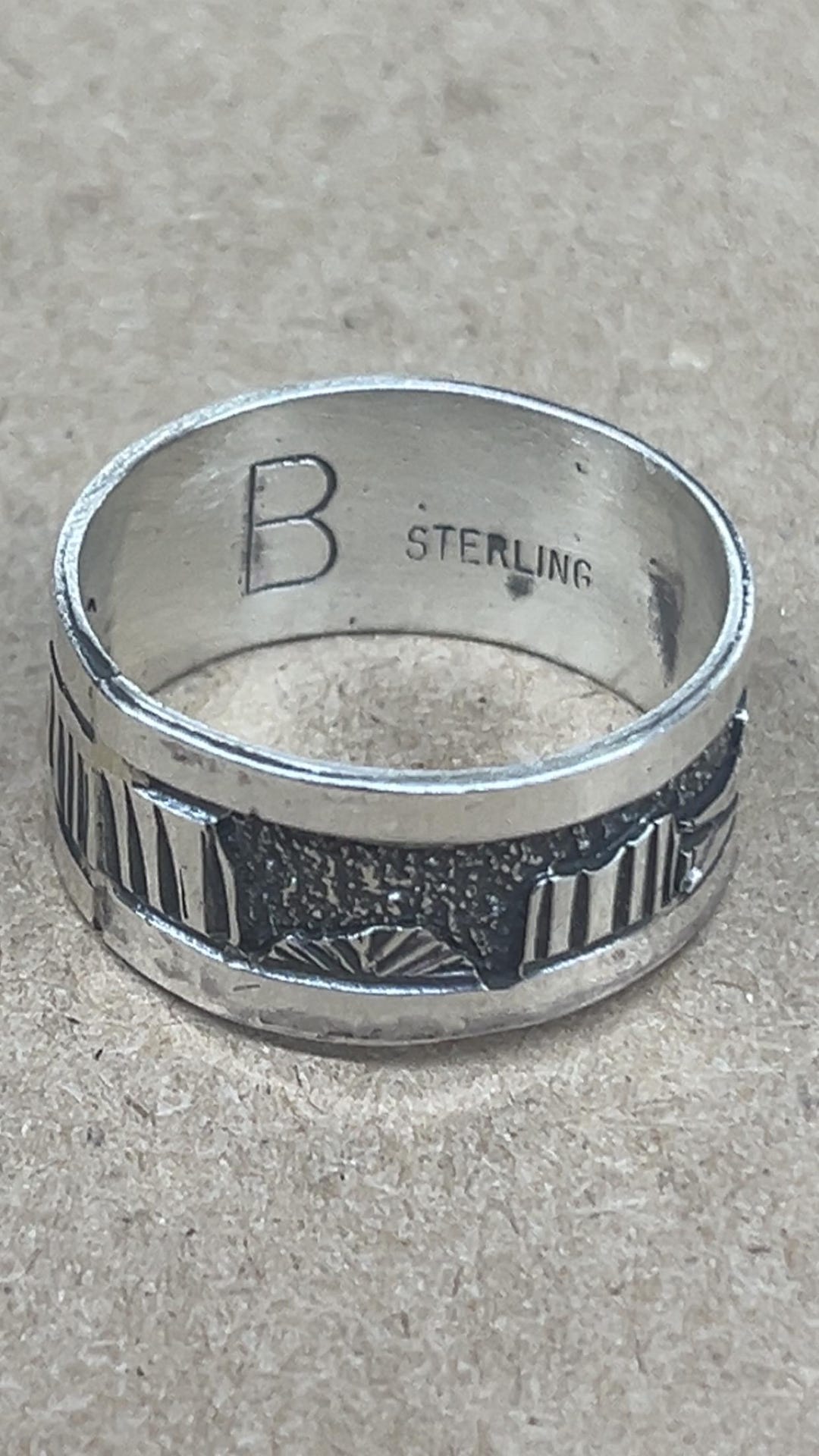 Native American Navajo Jewelry Handmade Sterling Silver Traditional ...