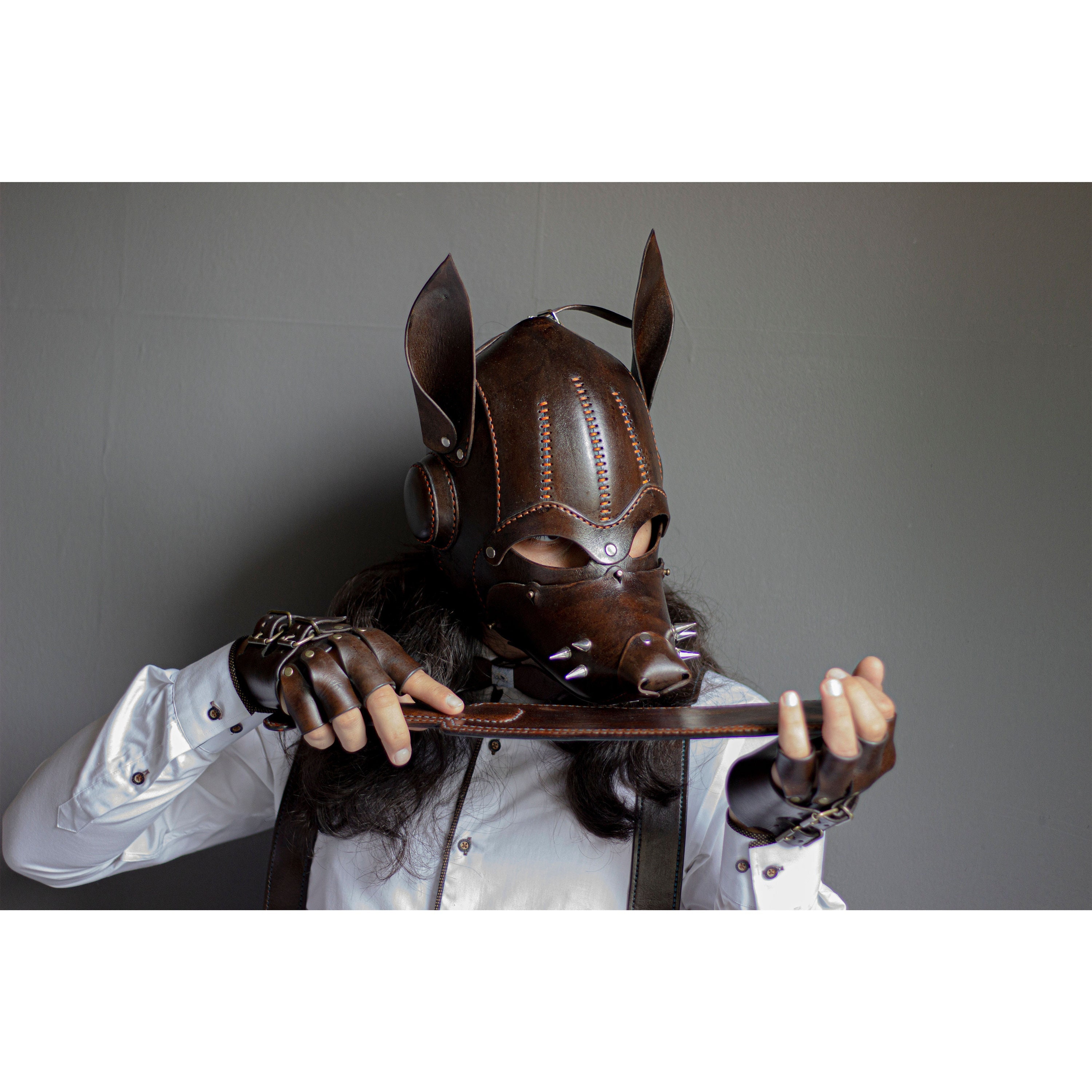 Mask Doggy, Cosplay Mask, Cyberpunk Mask - Etsy
