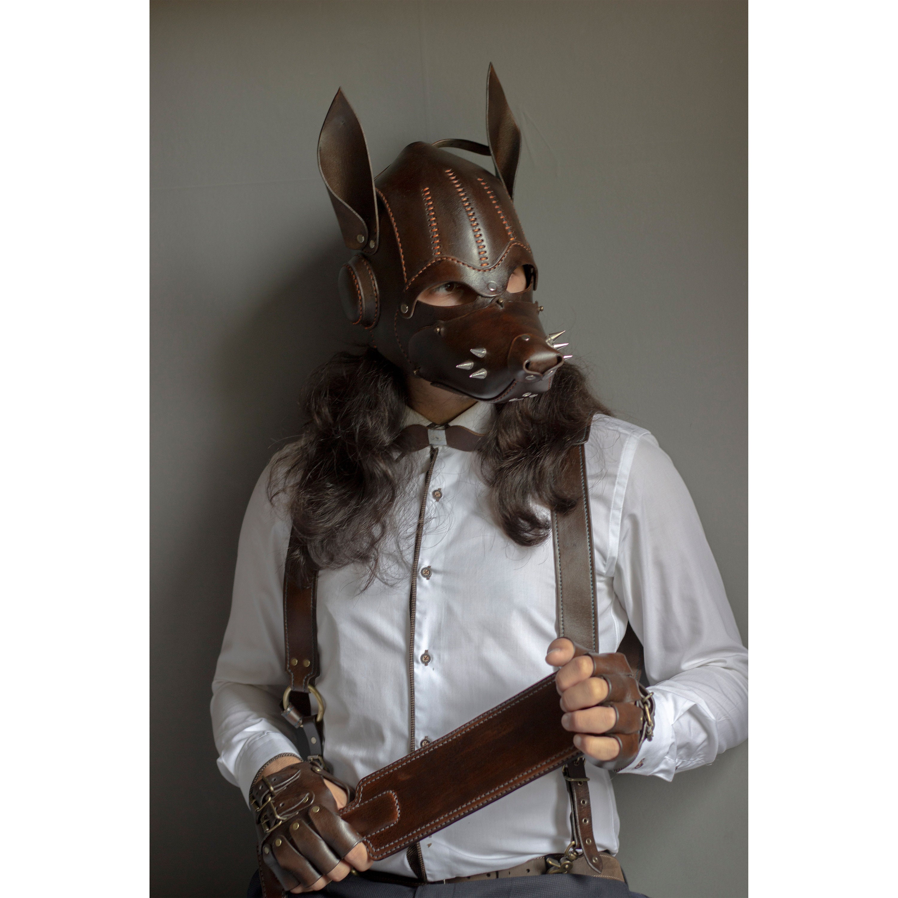 Mask Doggy, Cosplay Mask, Cyberpunk Mask - Etsy