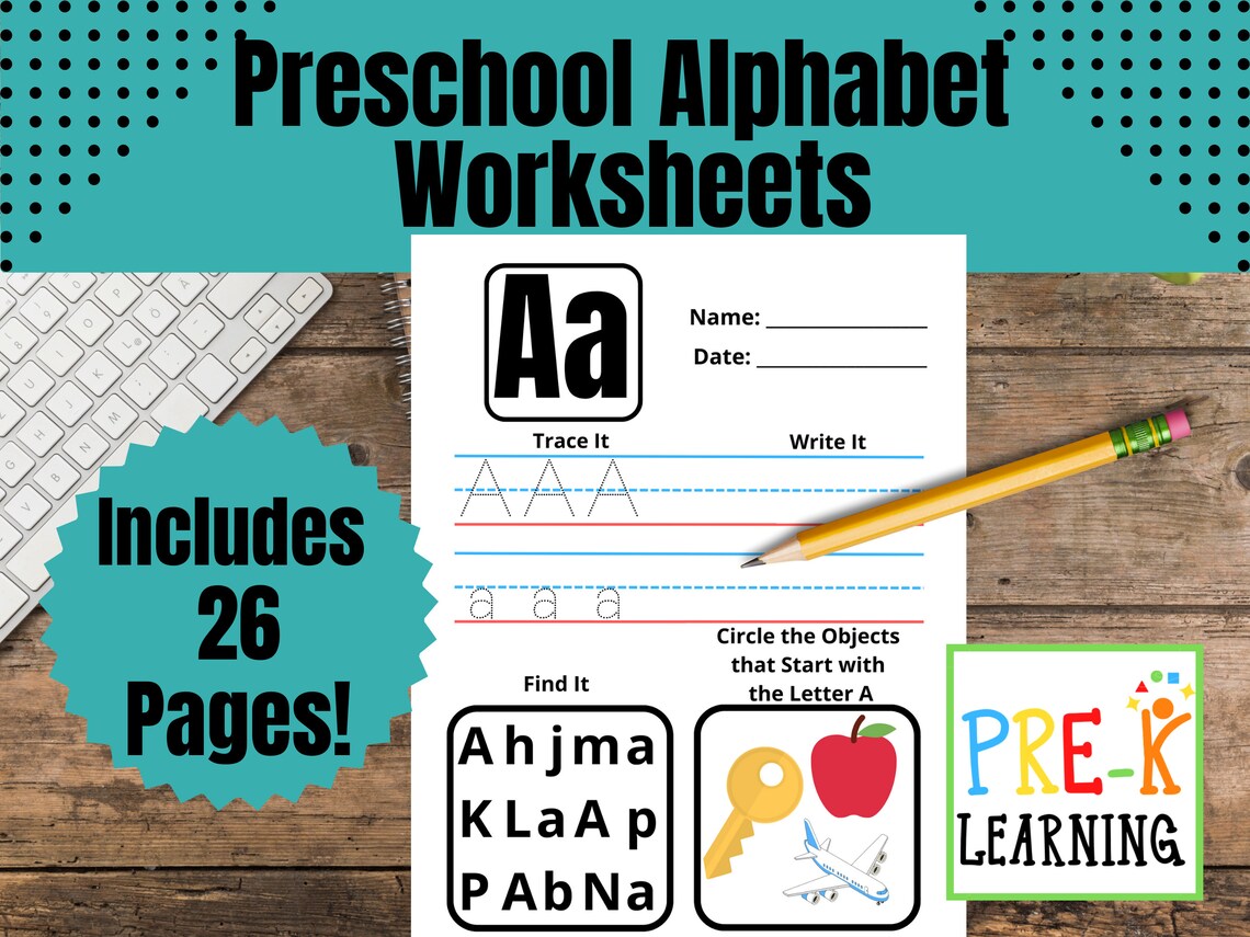Alphabet Worksheets Preschool Worksheet Letter Sounds Alphabet ...