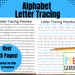 Letter Tracing Bundle Printable Alphabet Letter Tracing ABC Tracing ...