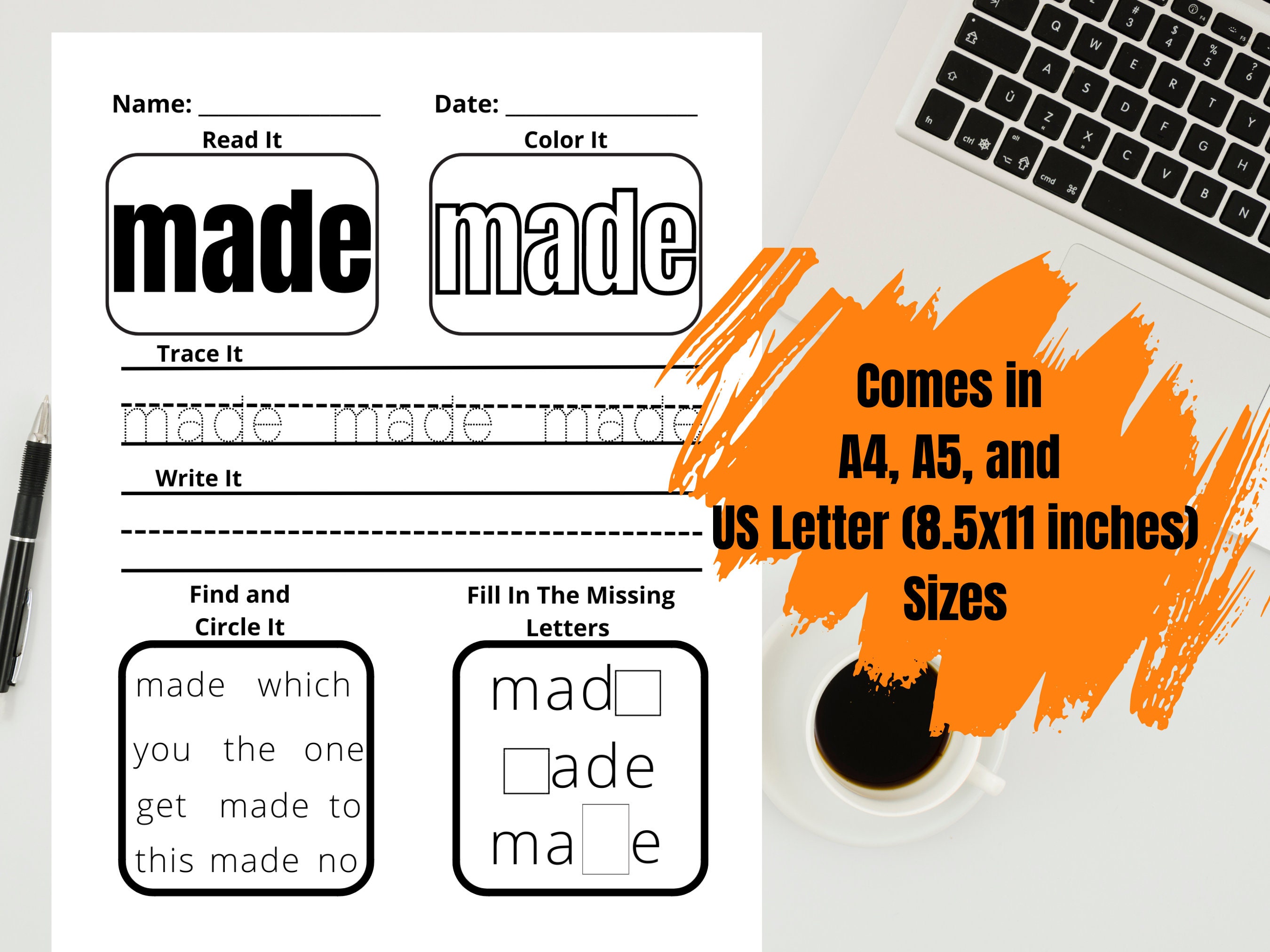 Sight Words 100 First Sight Words Worksheets High Frequency Words Sight ...