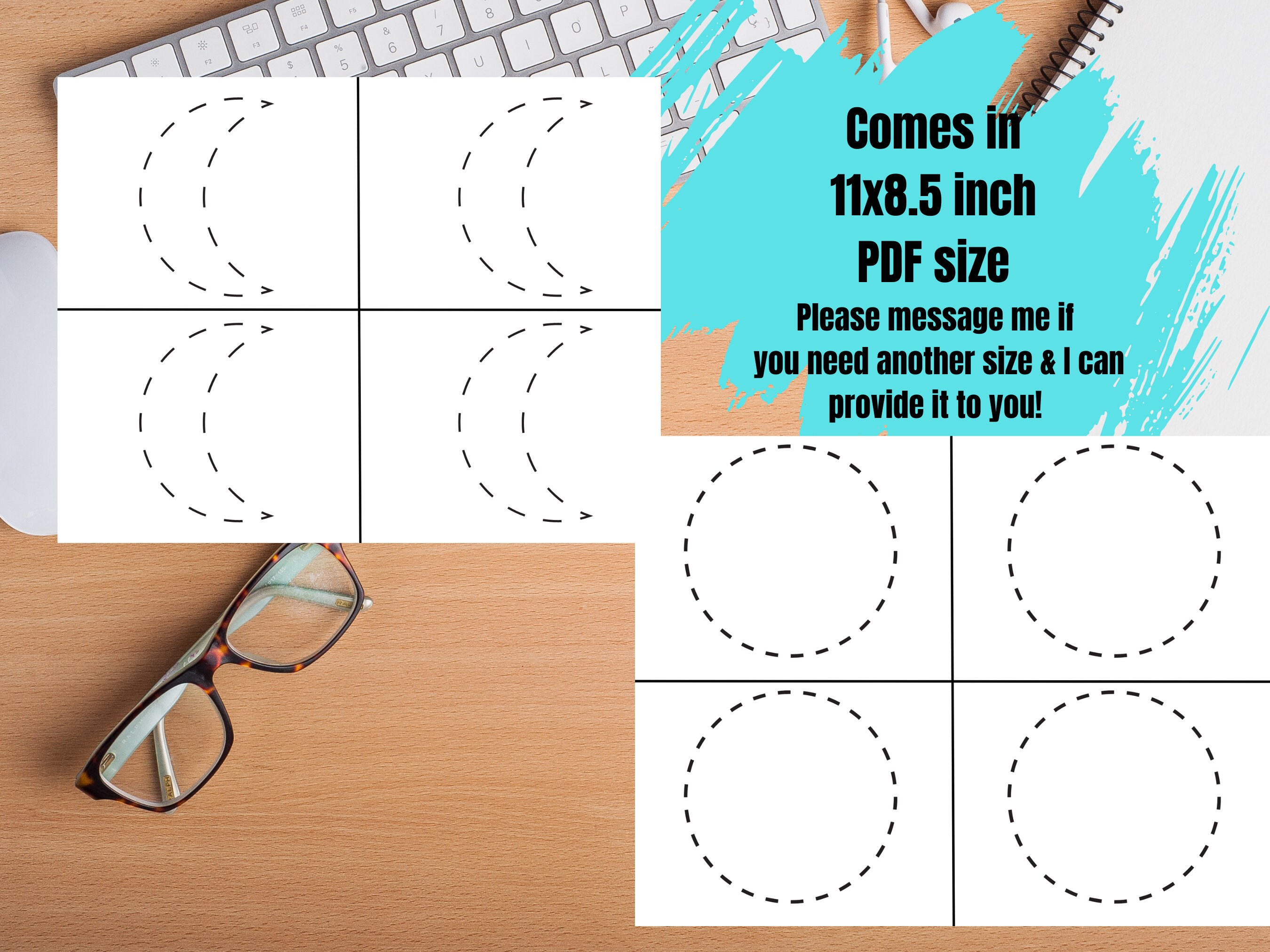 Scissor Practice Cutting Practice Bundle Scissor Skill Worksheets Fine ...