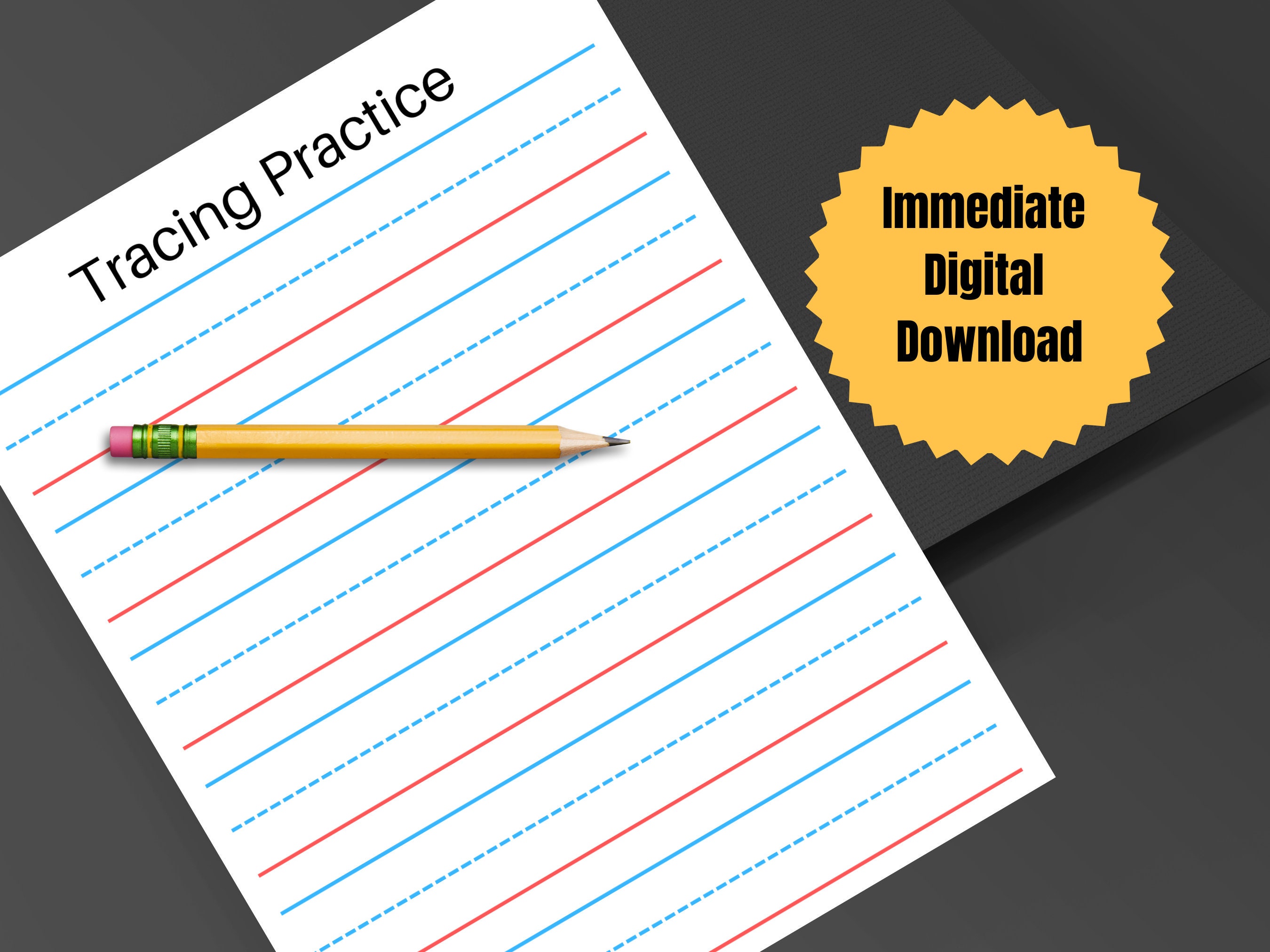 Number Tracing Worksheet Bundle Number Tracing Printable Number ...